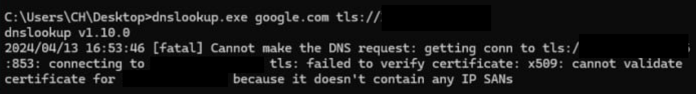 讓DNS over TLS 也可以用Domain分流 - CH的部落格